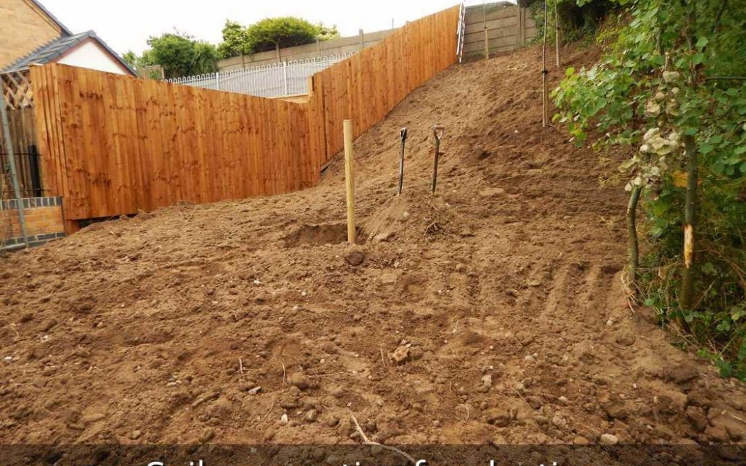 Terram Geogrid Embankment - Landscape gardening and maintenance contractors